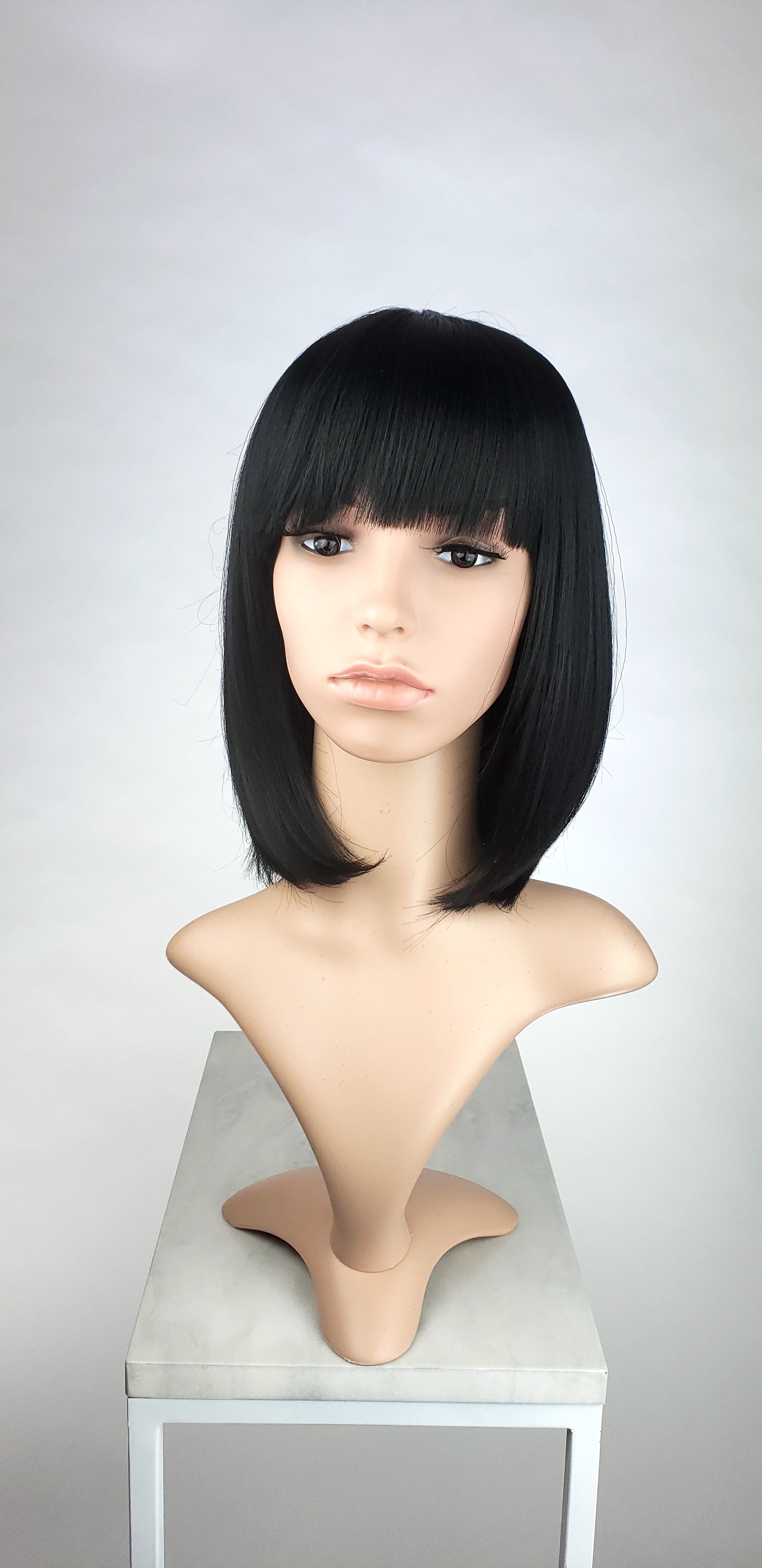 Dara Midnight Black - Hard Front Wig – Pose Wigs